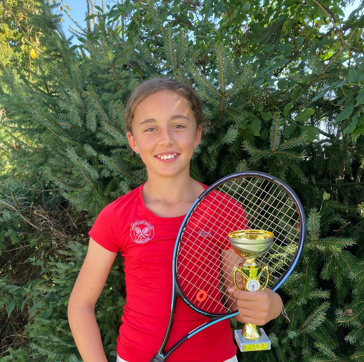 3. Platz für Felicia Thomas beim Heufelder Jugendturnier - Tennis Raschke